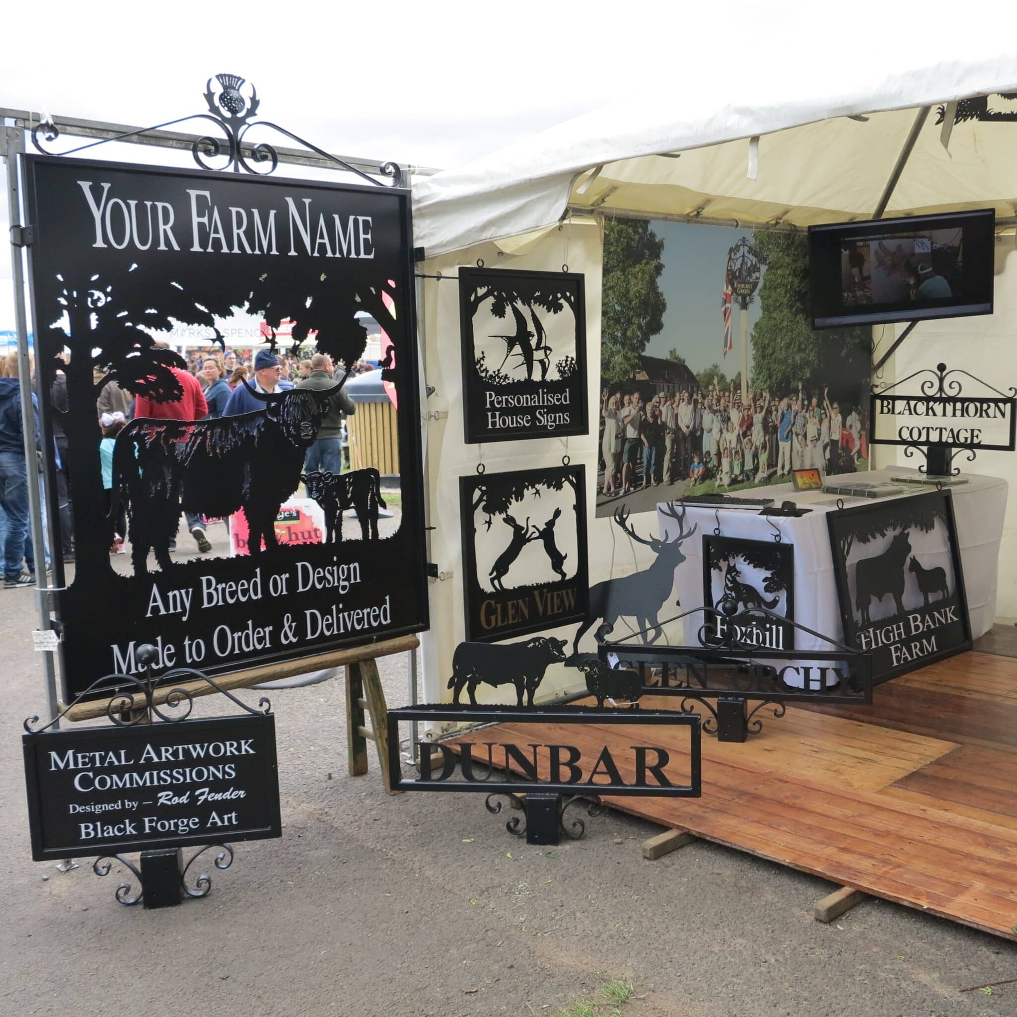 Clearance & Ex-Display Signs | Black Forge Art