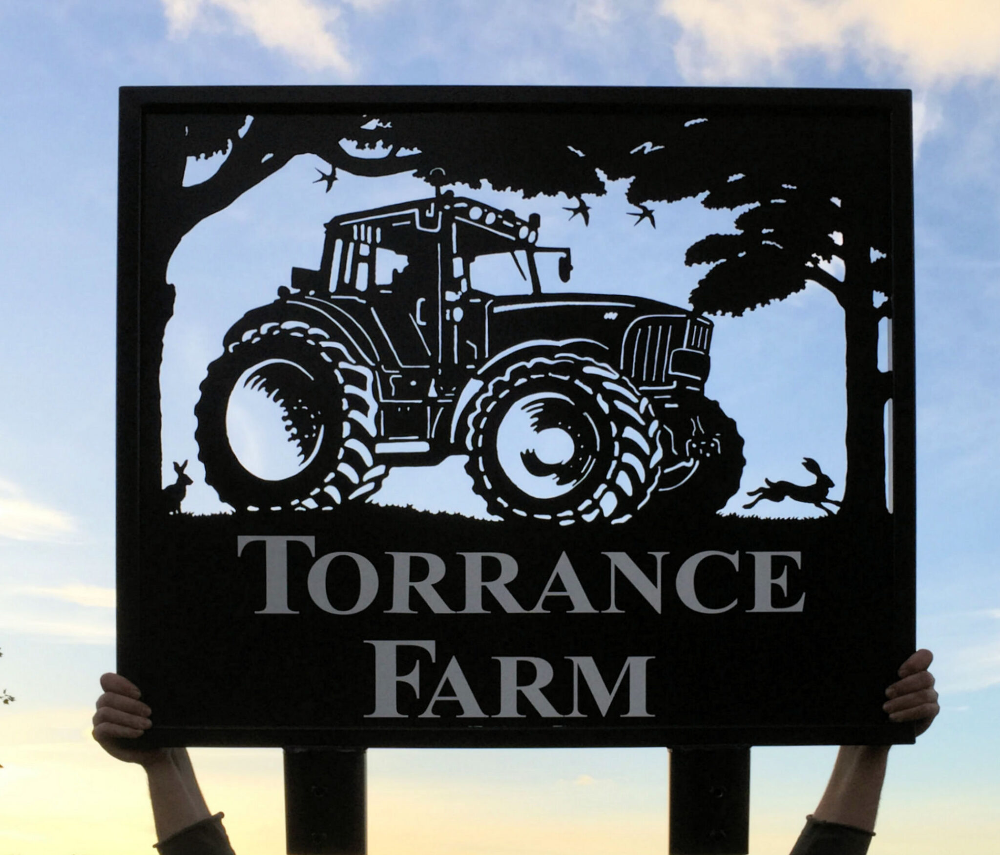 Tractor & Farm Yard Metal Signs | Laser Cut Signs | Rust-Free